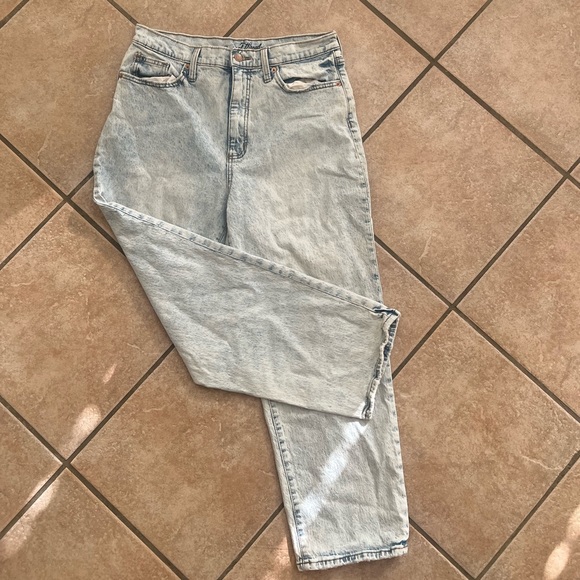 Target | Jeans | Target Washed Mom Jeans Brand New | Poshmark